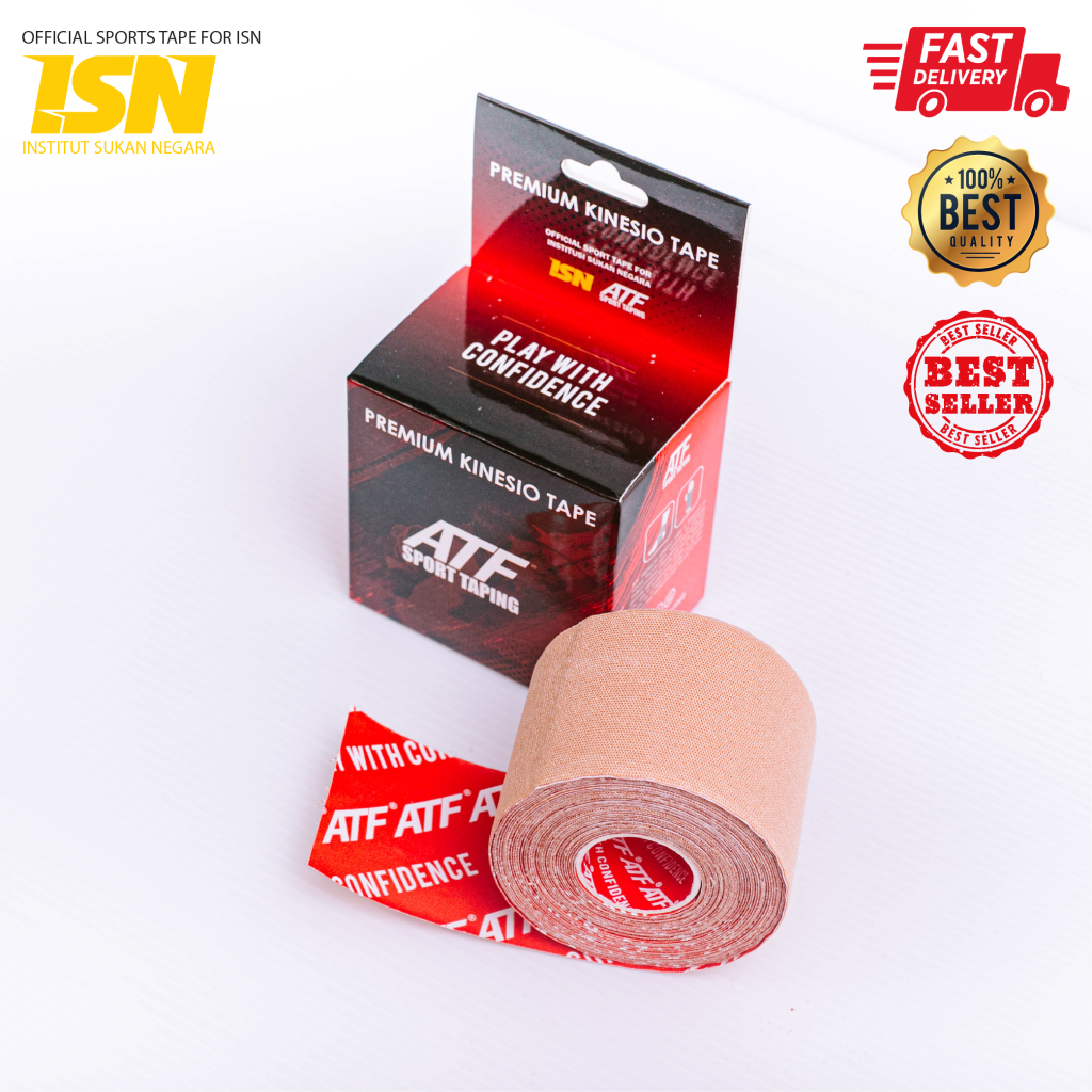 ATF Premium Kinesio Tape – Box of 12 Rolls – Malaysia's Leading Sport ...