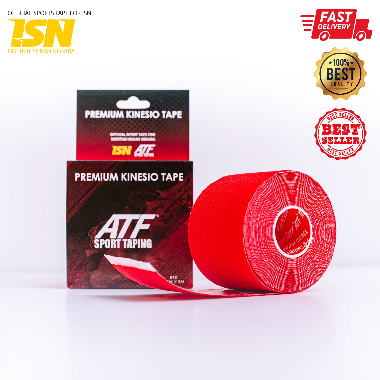 ATF Premium Kinesio Tape – Box of 12 Rolls – Malaysia's Leading Sport ...