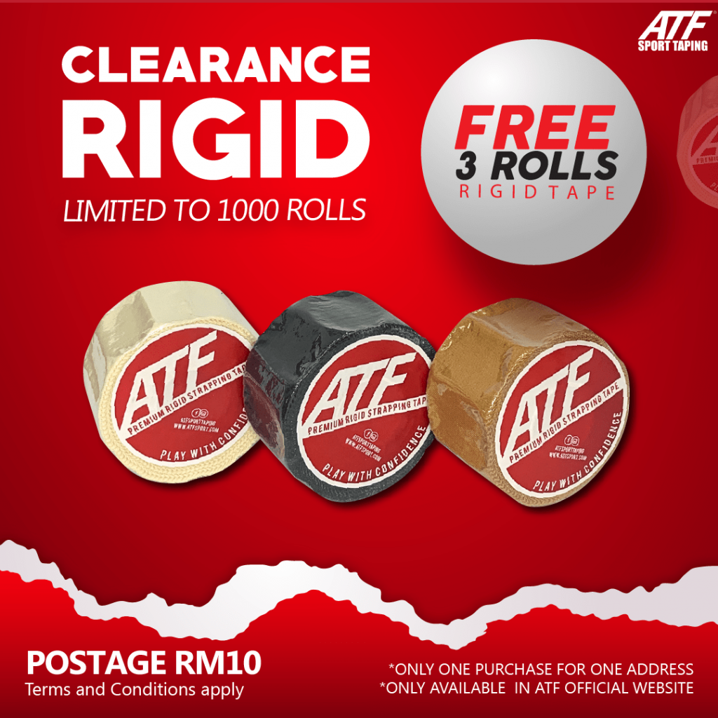 ATF Premium Rigid Tape – Malaysia's Leading Sport Tape Brand